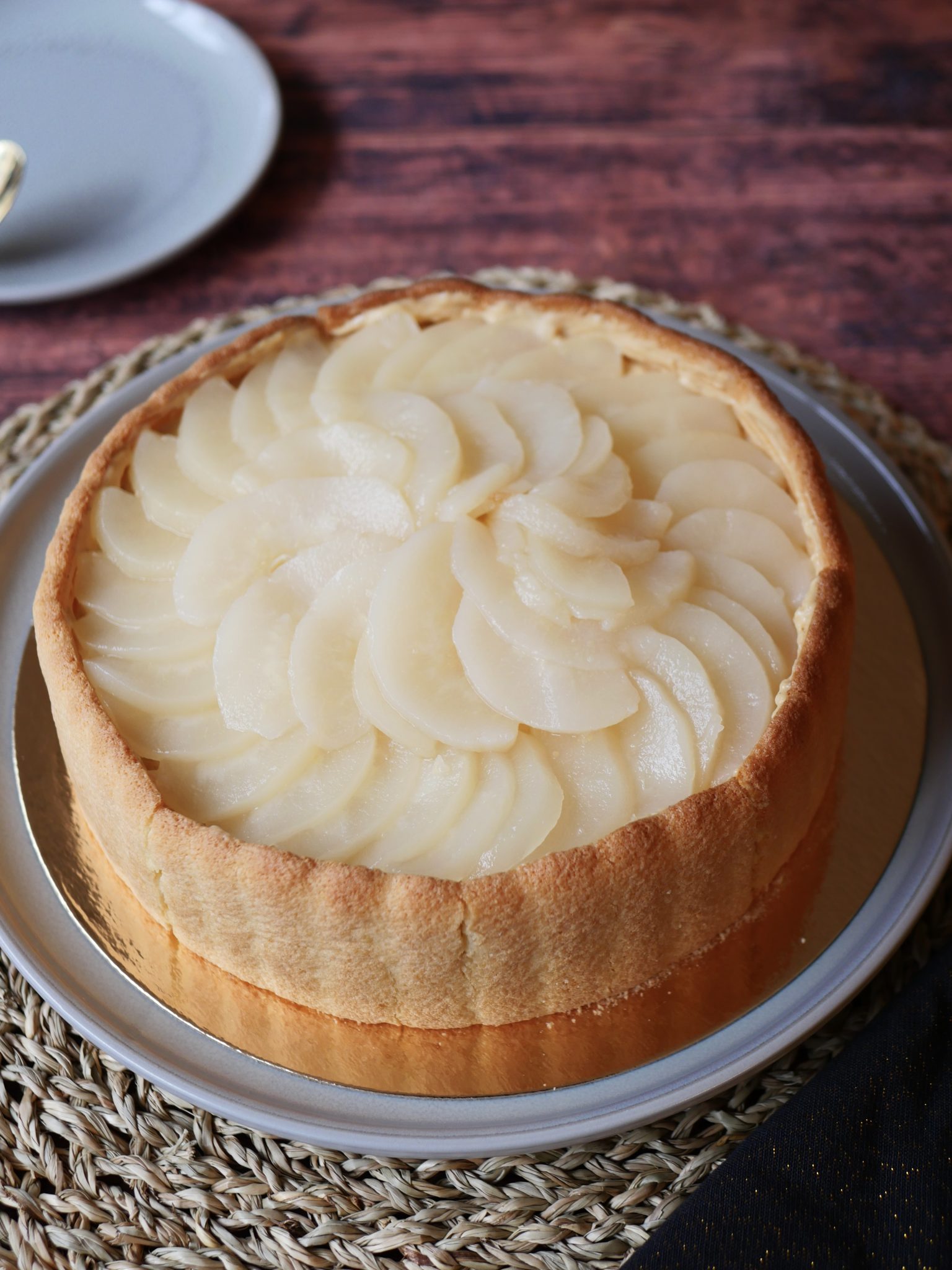 Charlotte poire caramel - Dans la cuisine d'Anaïs