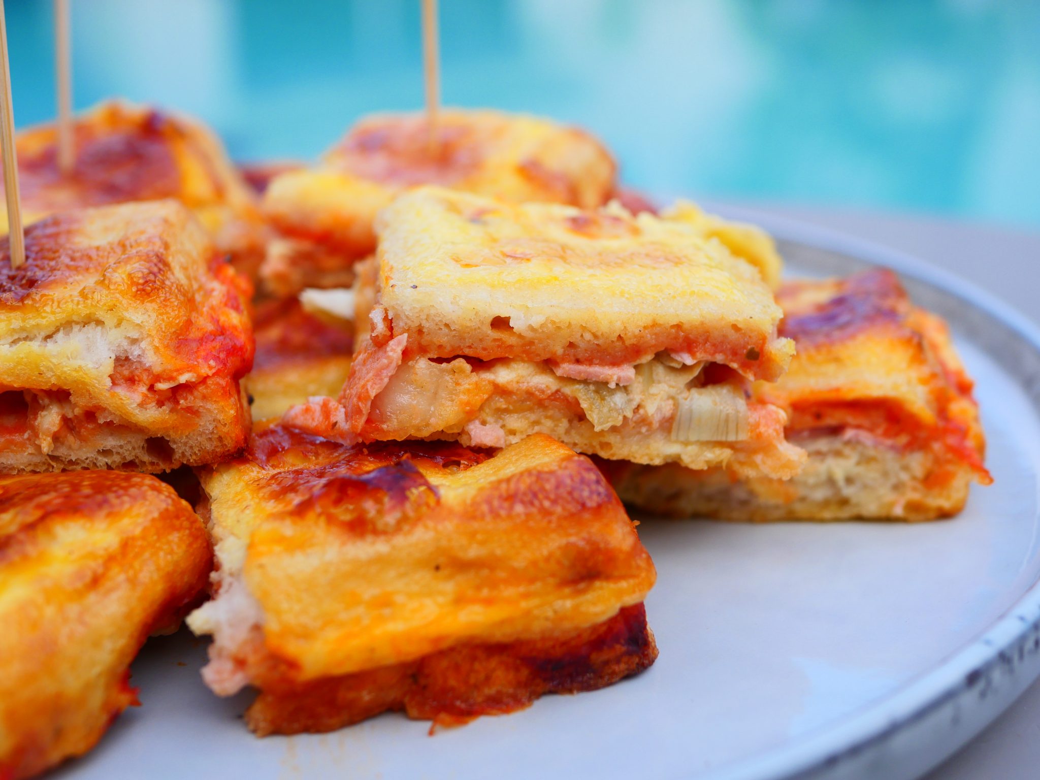 Croque pizza - Dans la cuisine d'Anaïs